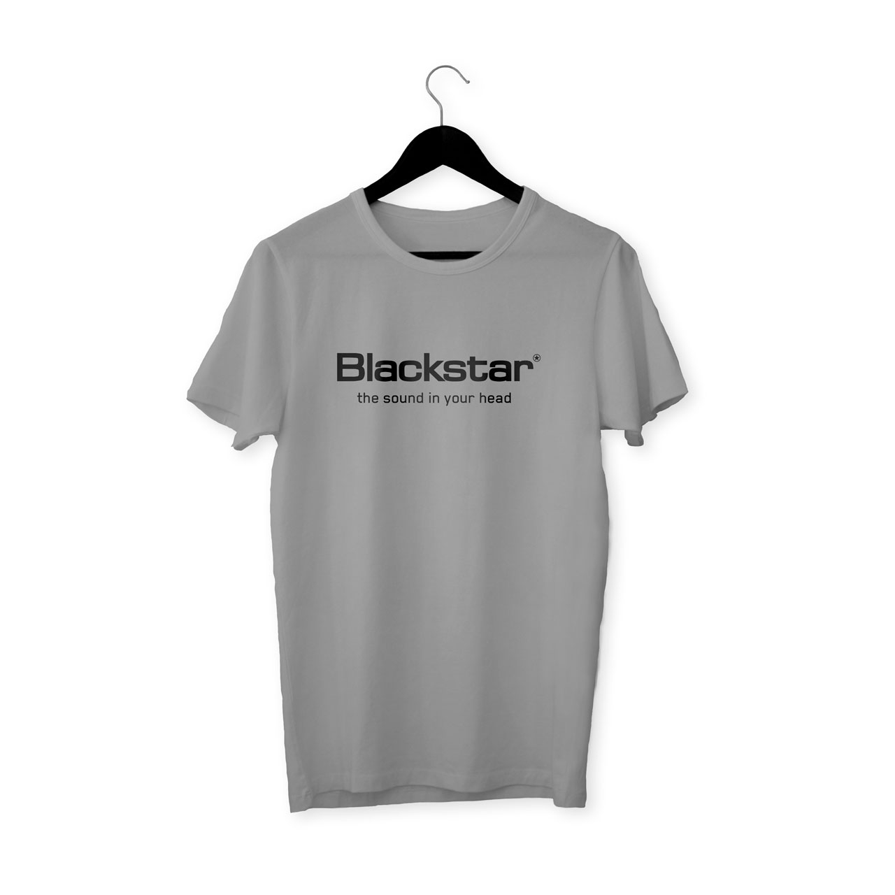 Blackstar Logo T-Shirt (Gri) | doremusic