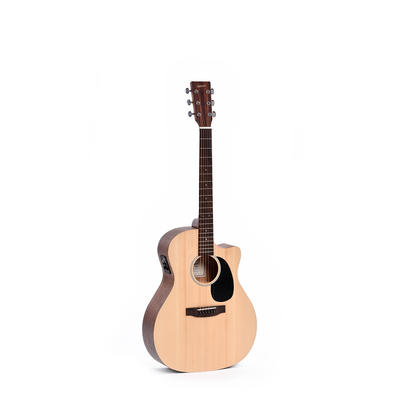 Ditson GC-10E Elektro Akustik Gitar (Natural) | doremusic