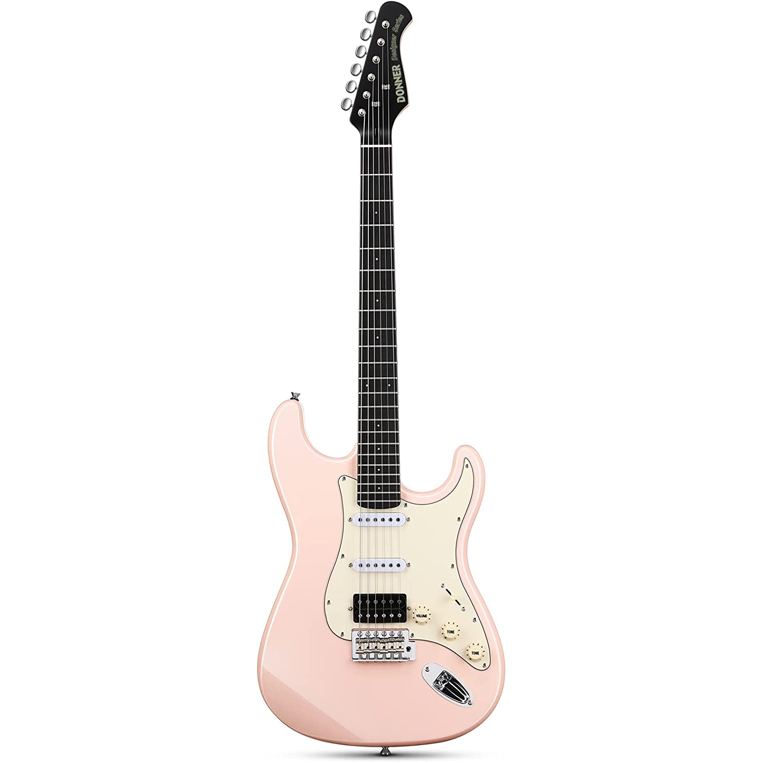 Donner Designer Series DST-200P Elektro Gitar Paketi (Pembe) | doremusic