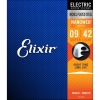 Elixir 12002 Nanoweb Super Light Elektro Gitar Teli (9-42) | doremusic