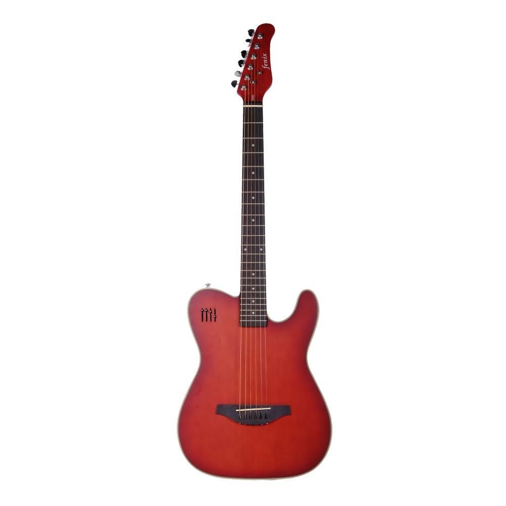 Fenix FT-22RD Elektro Akustik Gitar (Kırmızı) | doremusic Fenix FT-22RD Elektro Akustik Gitar (Kırmızı) | doremusic