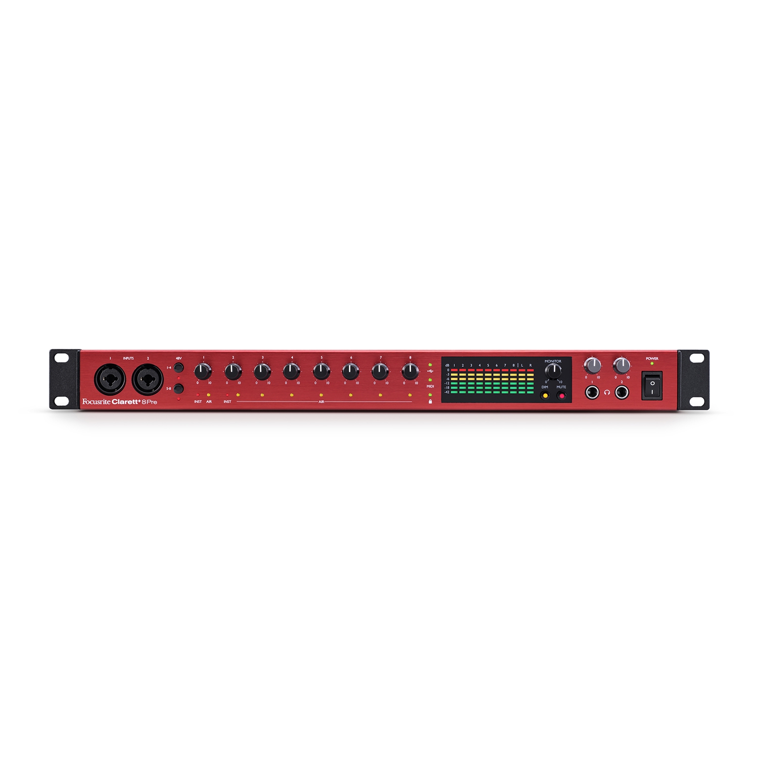 Focusrite Clarett+ 8Pre USB-C Ses Kartı | doremusic