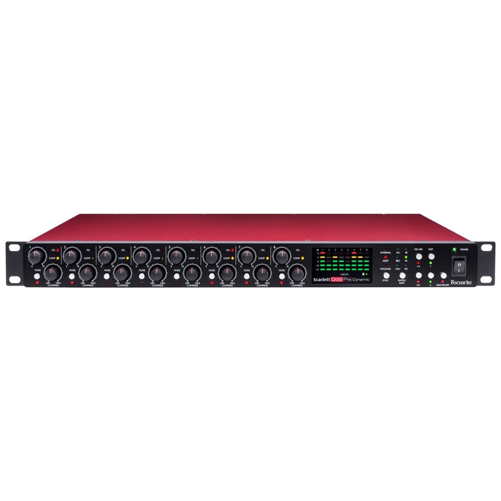 Focusrite Scarlett OctoPre Dynamic Mikrofon Preamp | doremusic