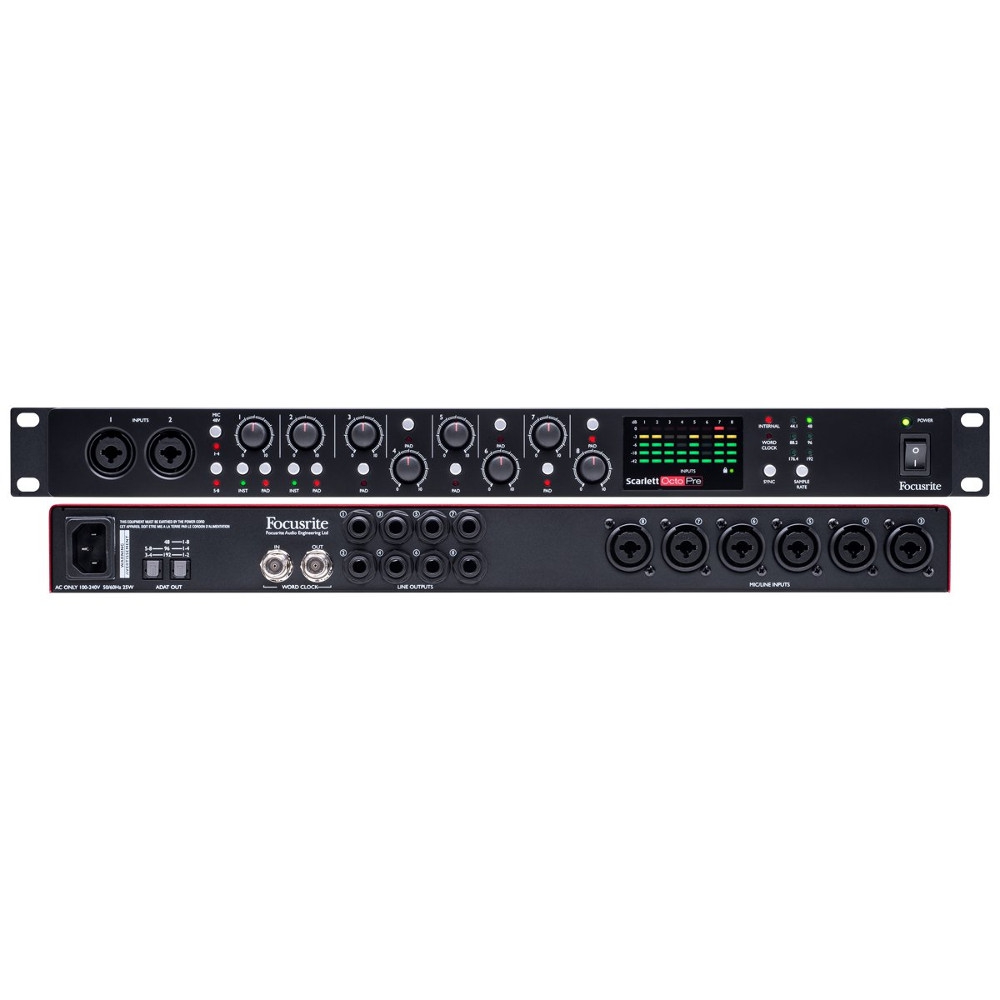 Focusrite Scarlett Octopre Mikrofon Preamp | doremusic