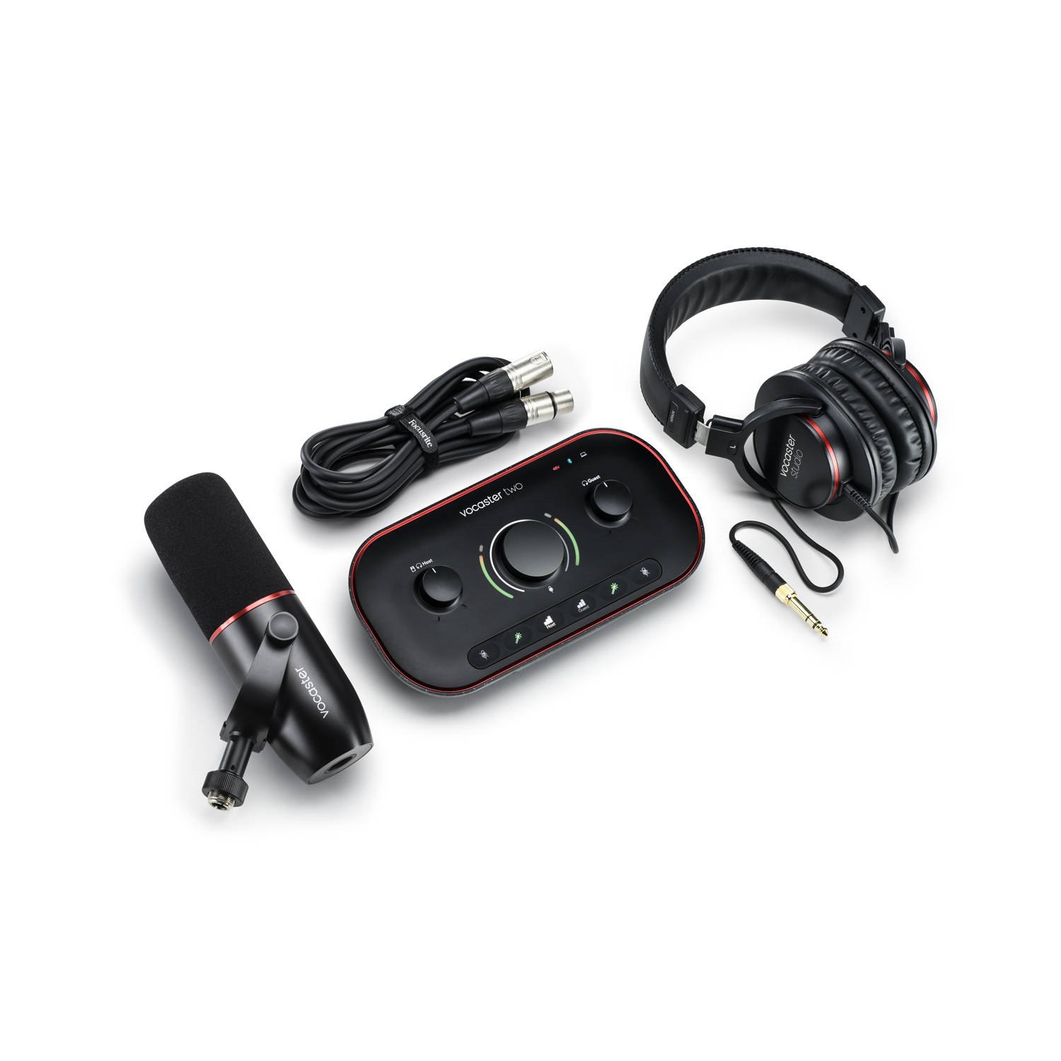 Focusrite Vocaster Two Studio Podcasting Kit | doremusic