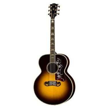Gibson J-200 Custom Elektro Akustik Gitar (Vintage Sunburst) | doremusic