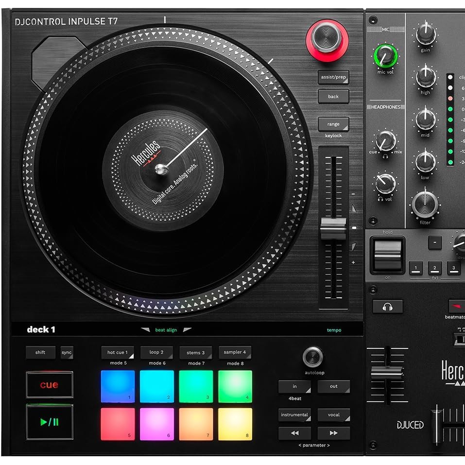 Hercules Inpulse T7 WW DJ Controller | doremusic