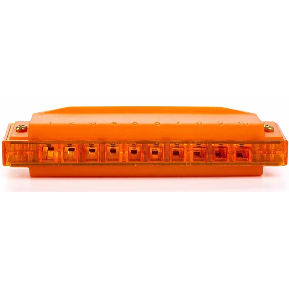 Hohner M5255 Translucent Orange Harp (Do Majör) | doremusic