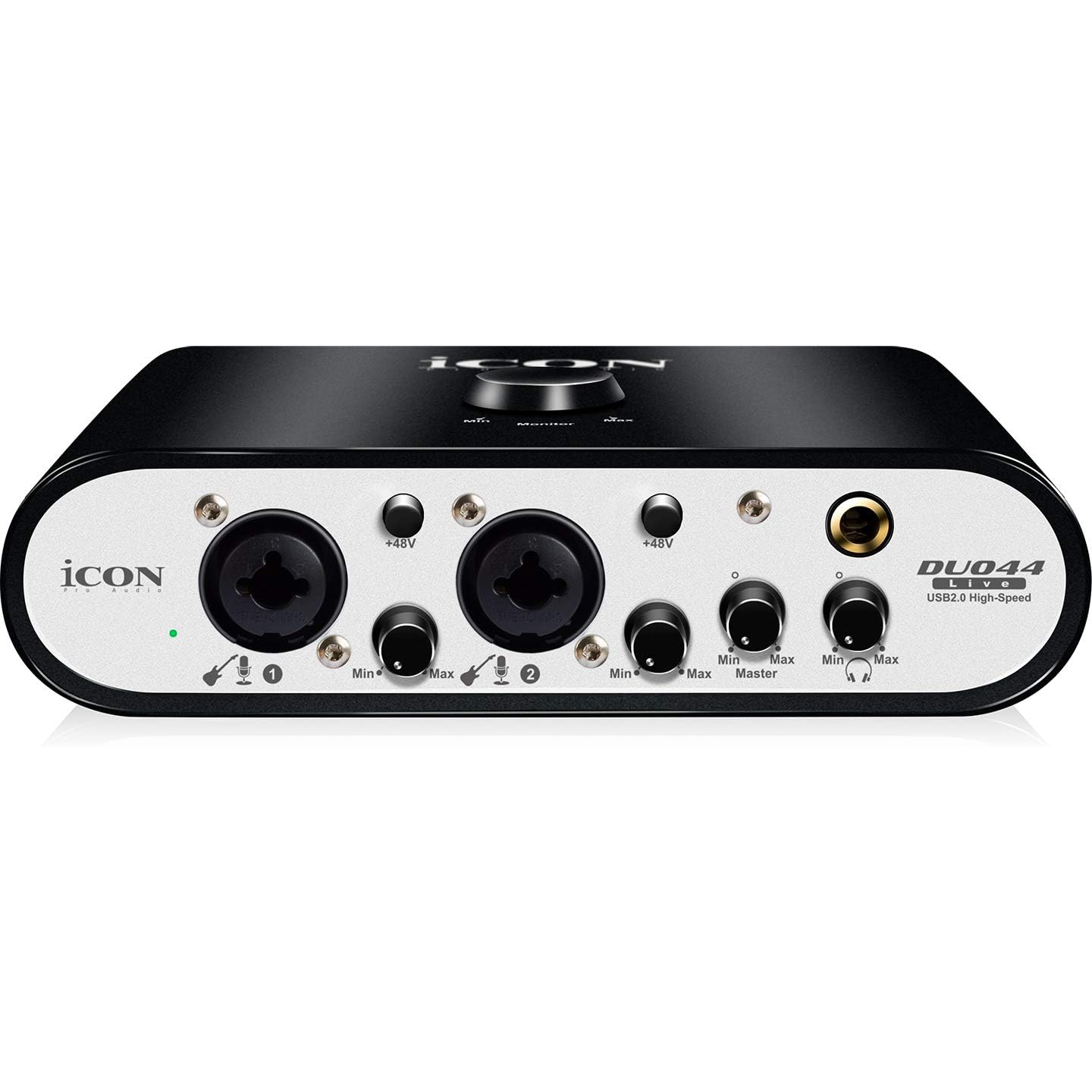 iCON Duo 44 Dyna 2 Mic input / 2 out MIDI bağlantılı USB Ses Kartı ...
