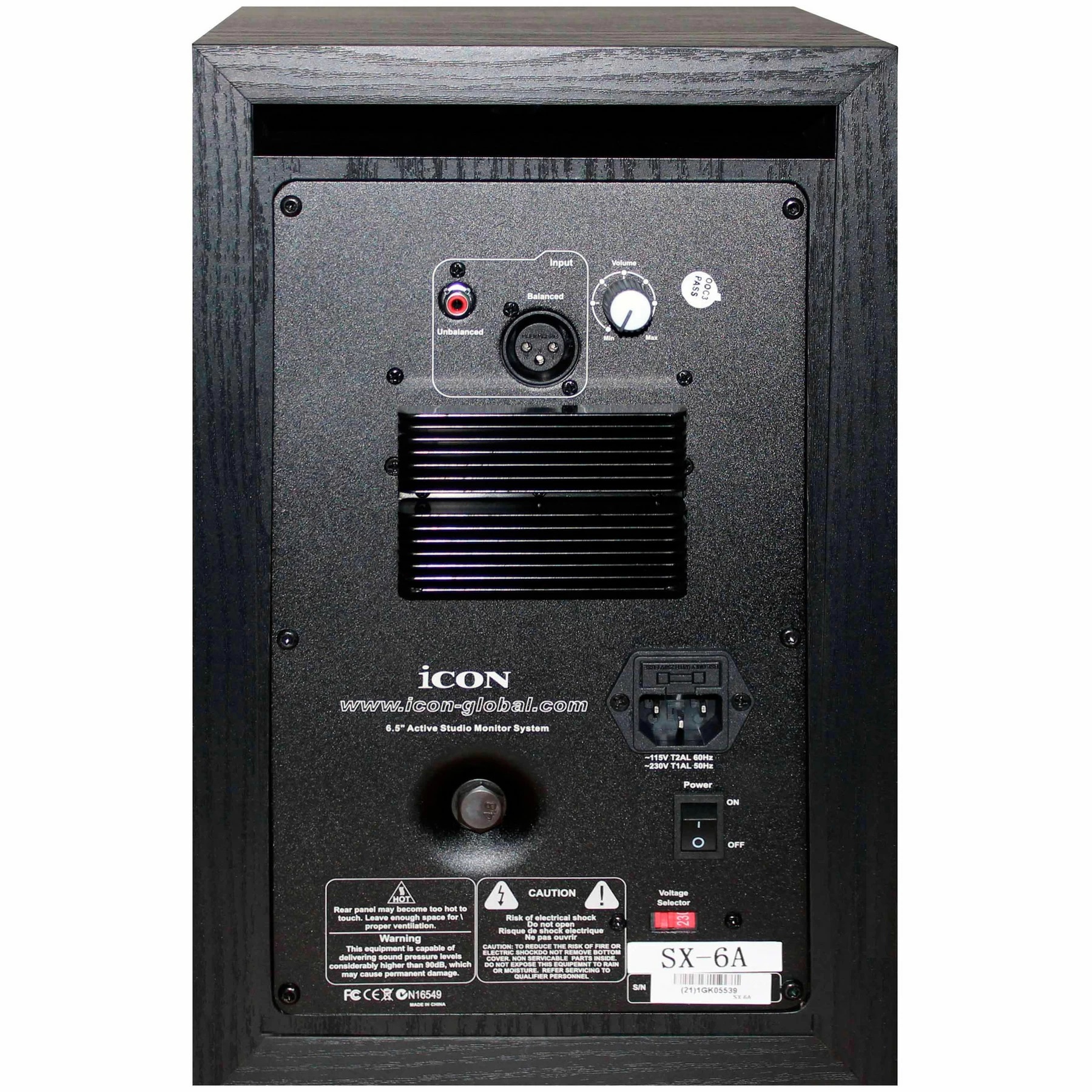 iCON SX-6A (Eco Seri) 6" Aktif Stüdyo Monitör Hoparlör (Çift) | doremusic