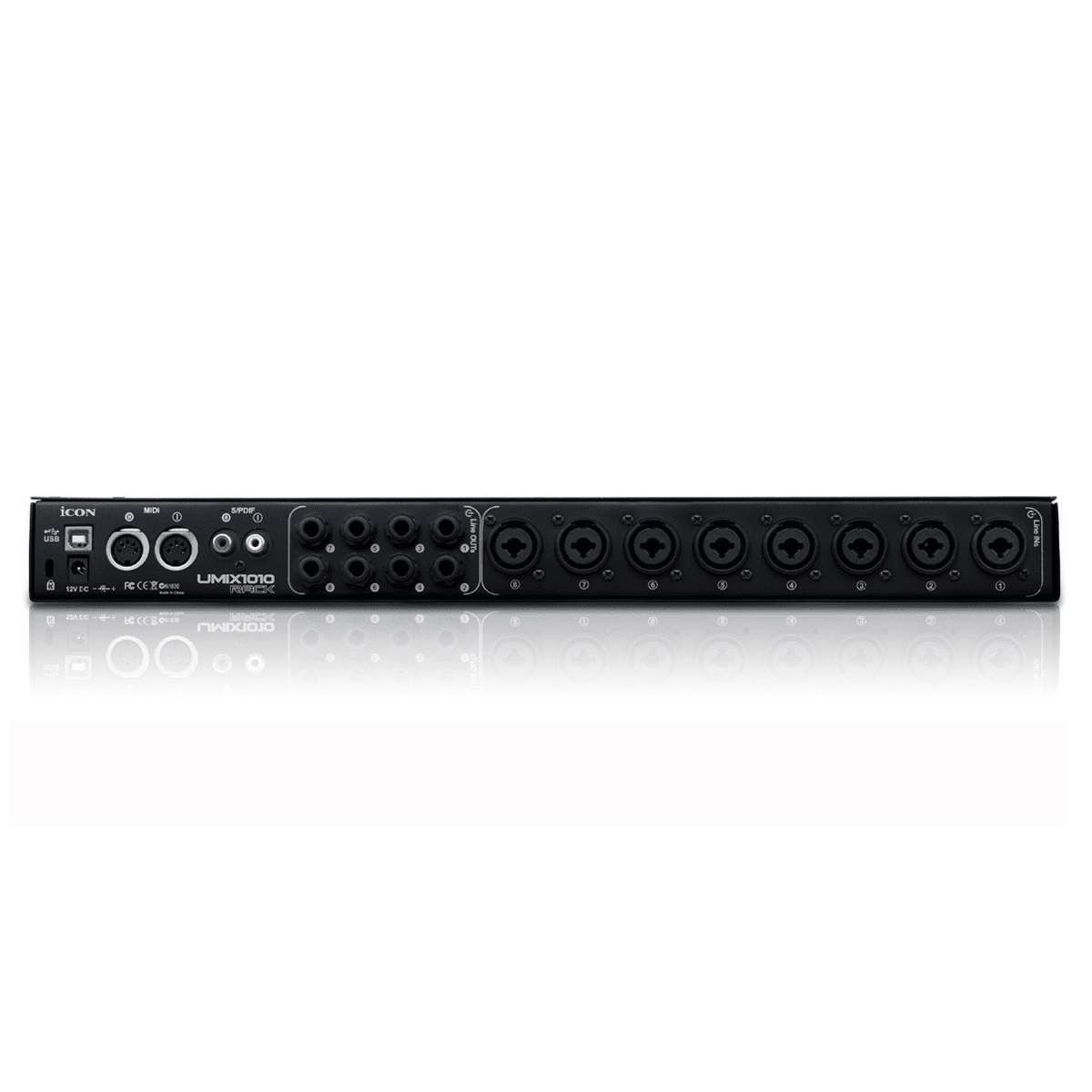 iCON Umix 1010 Rack USB 2.0 10 in / 10 out USB Ses Kartı | doremusic