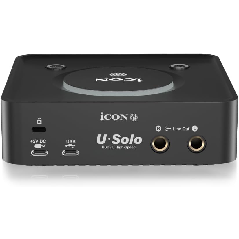 iCON Usolo Live 1 Mic + 1 Line in / 2 out USB Ses Kartı | doremusic