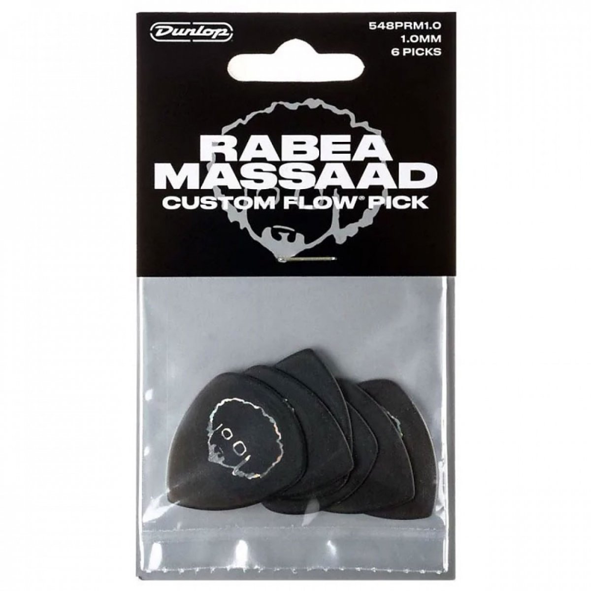 Jim Dunlop 548PRM1.0 Massaad Flow 6lı Paket Pena (1.00 mm) | doremusic