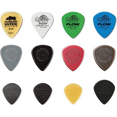 Jim Dunlop PVP118 Pick Var Pk Shred 12li Paket Pena | doremusic