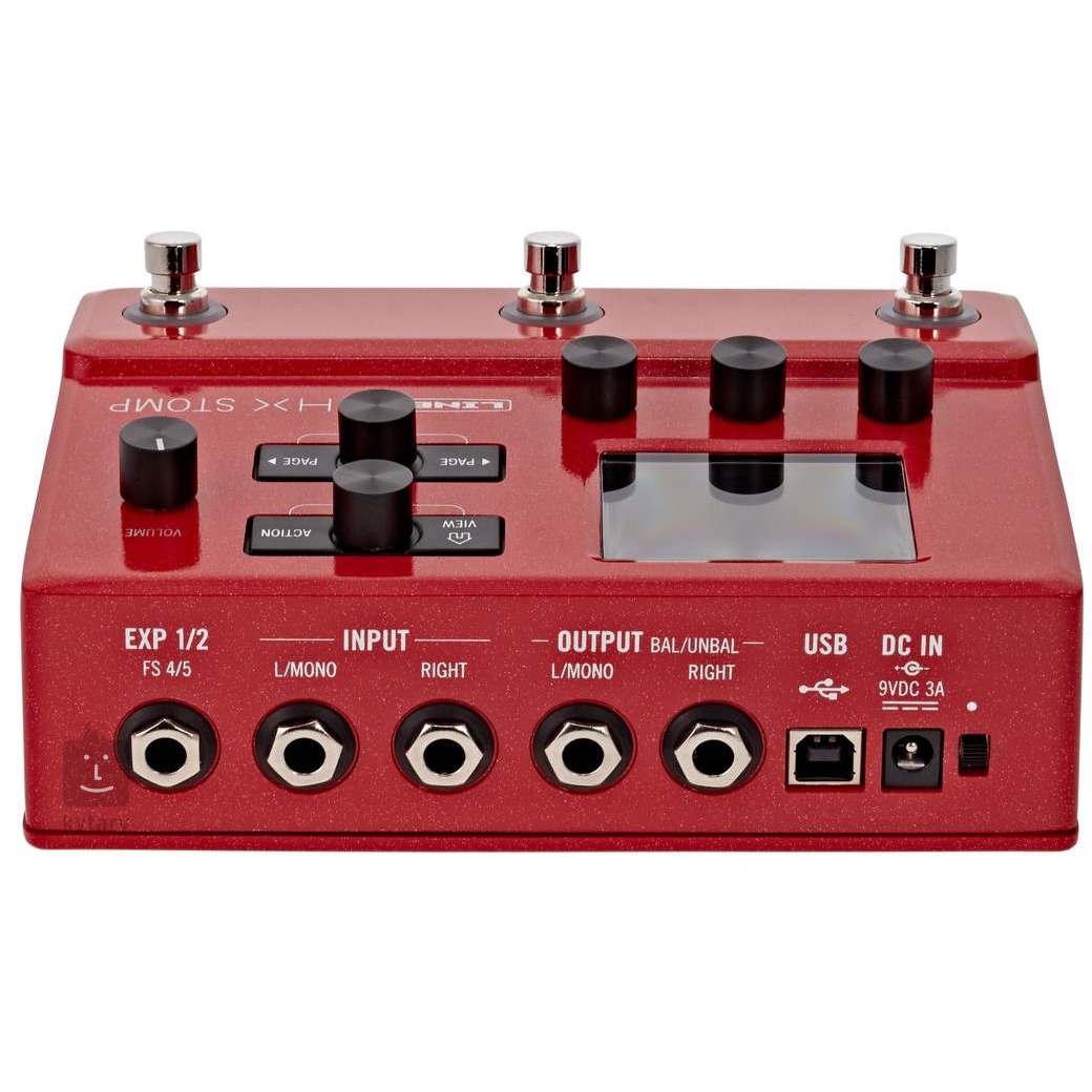Line 6 HX Stomp Guitar Multi-Efekt Floor Processor (Kırmızı) | doremusic