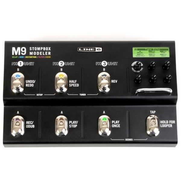 Line 6 M9 Stompbox Modulation Pedalı | doremusic