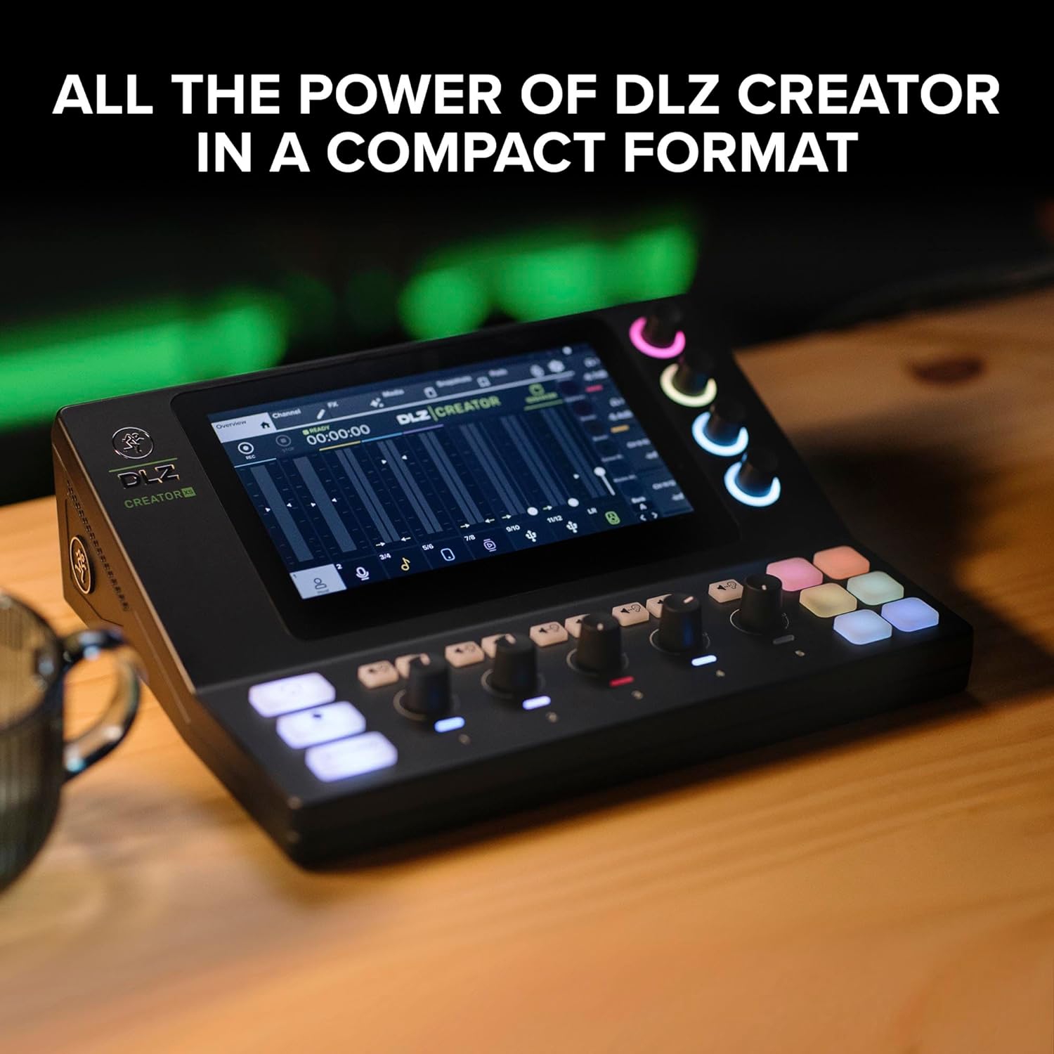 Mackie DLZ Creator XS Compact 6-Kanal Dijital Mikser | doremusic