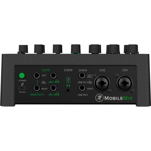 Mackie Mobilemix 8 Kanal Dahili Efektli ve Bluetooth Bağlantılı Pil ile ...