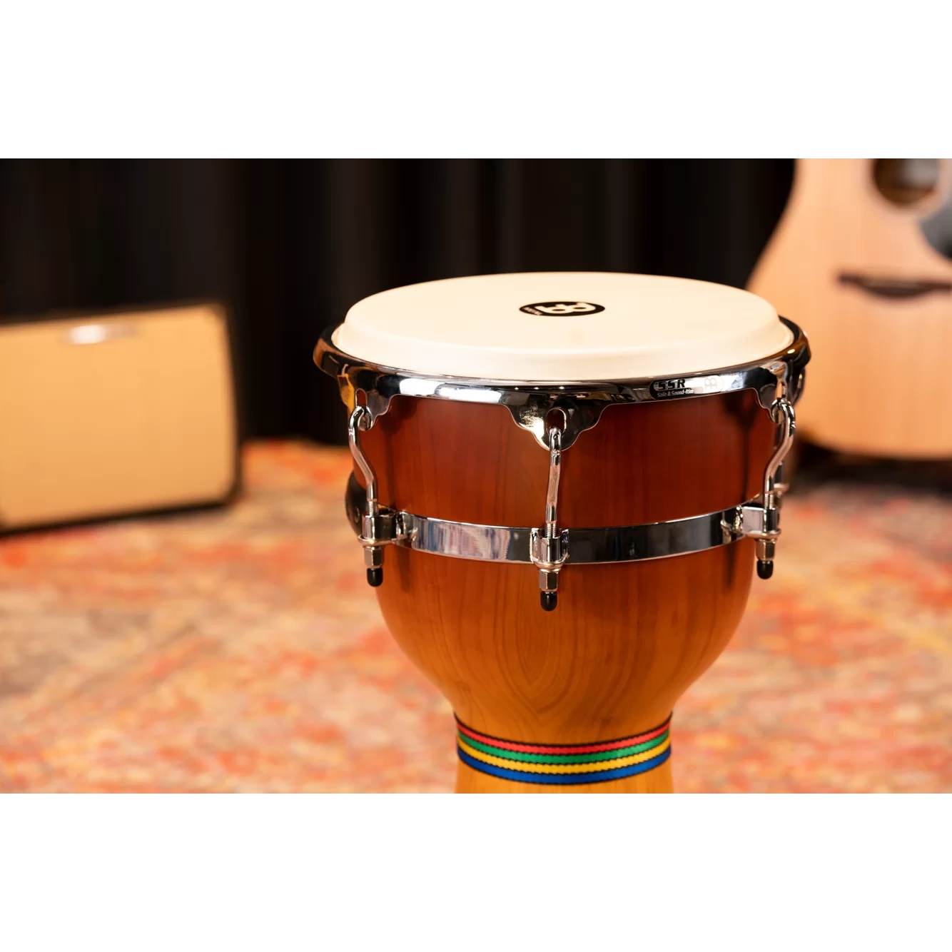 Meinl DJW3GAB-M Floatune Series 12" Djembe (Gold Amber Sunburst Matt ...