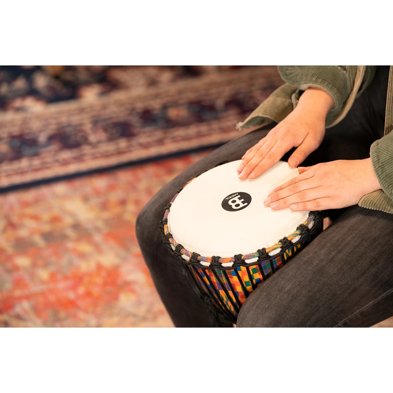 Meinl PADJ2-S-F Travel Series 8" Djembe (Kenyan) | doremusic