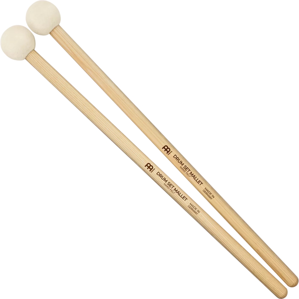Meinl SB402 Drum Set Mallet Hard Felt Tip (5A Hickory Handle) | doremusic