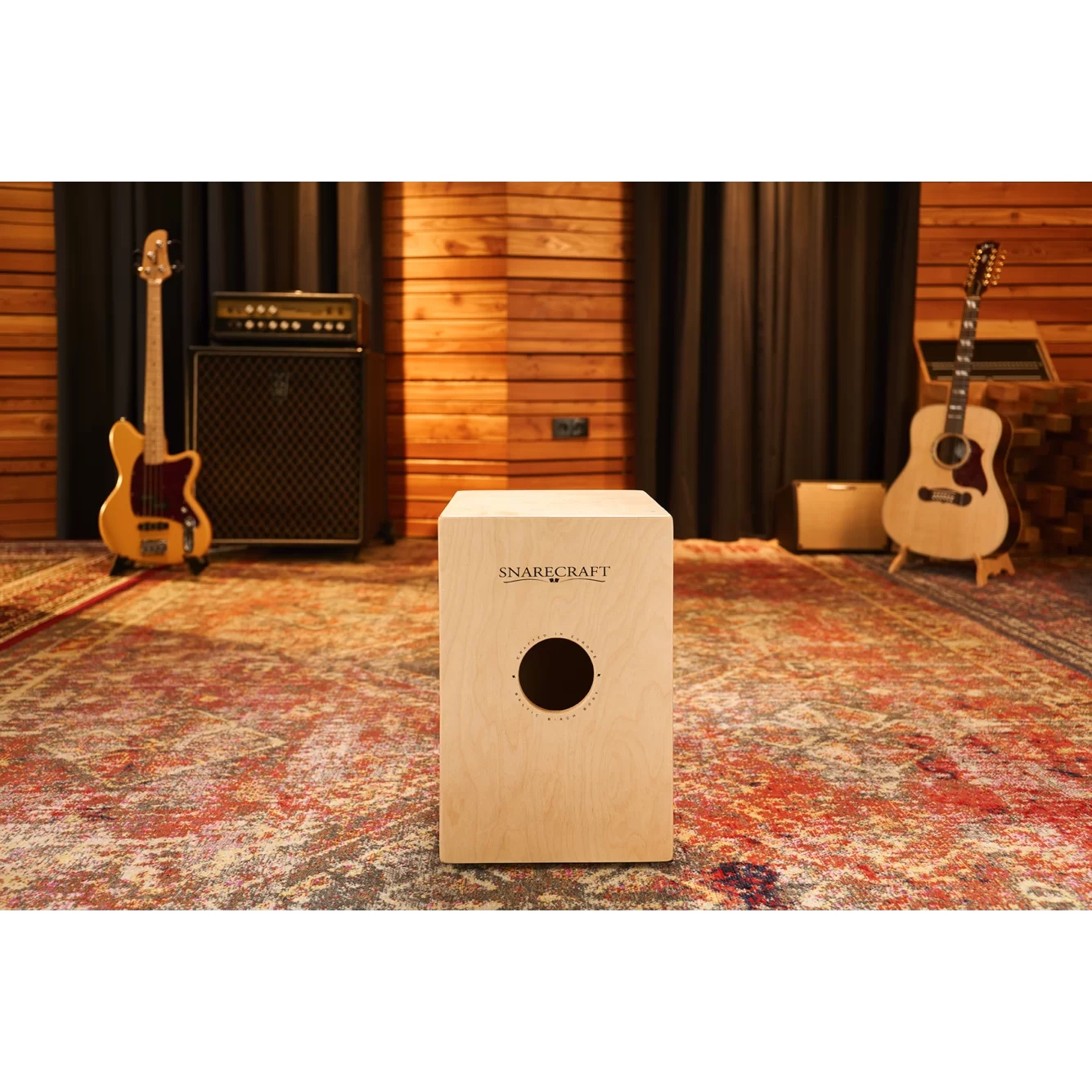 Meinl SC80AB Frontplate Snarecraft Cajon (Almond Birch) | doremusic