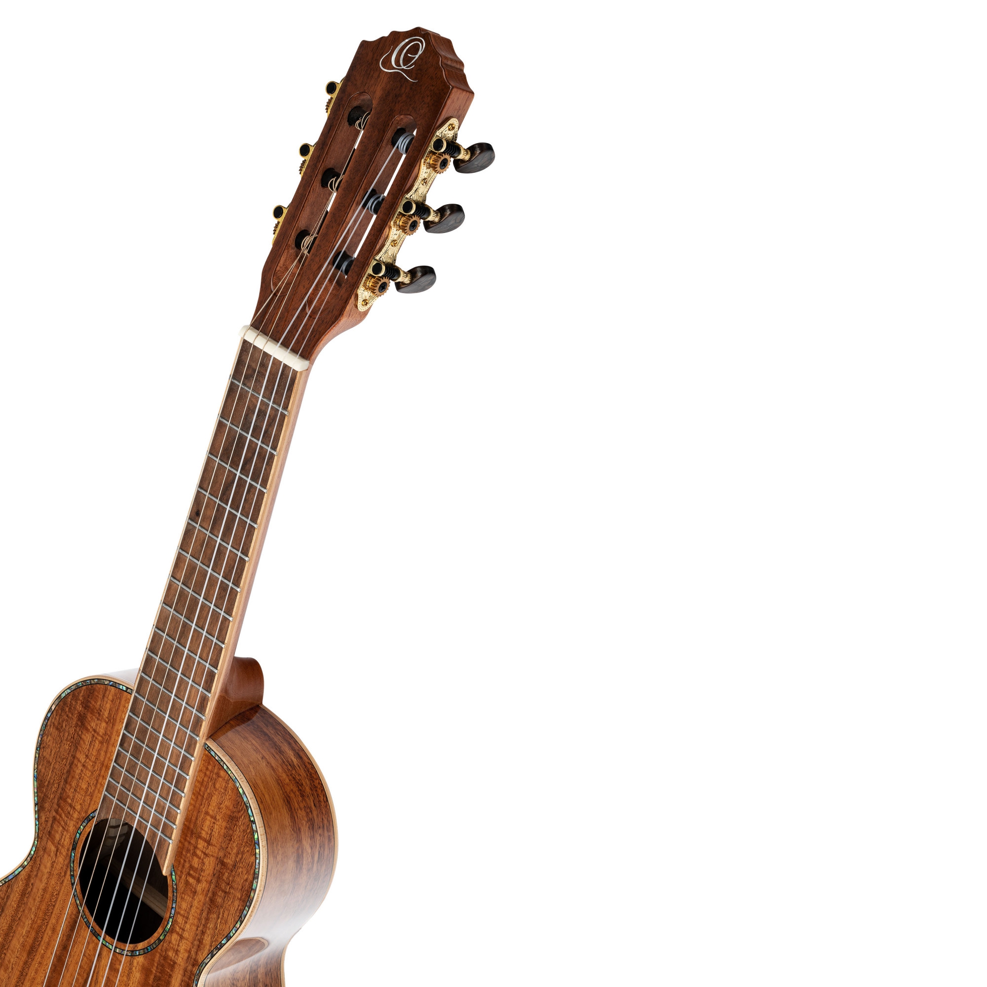 Ortega Mini Travel Series 17" Elektro Guitalele (Acacia) | doremusic