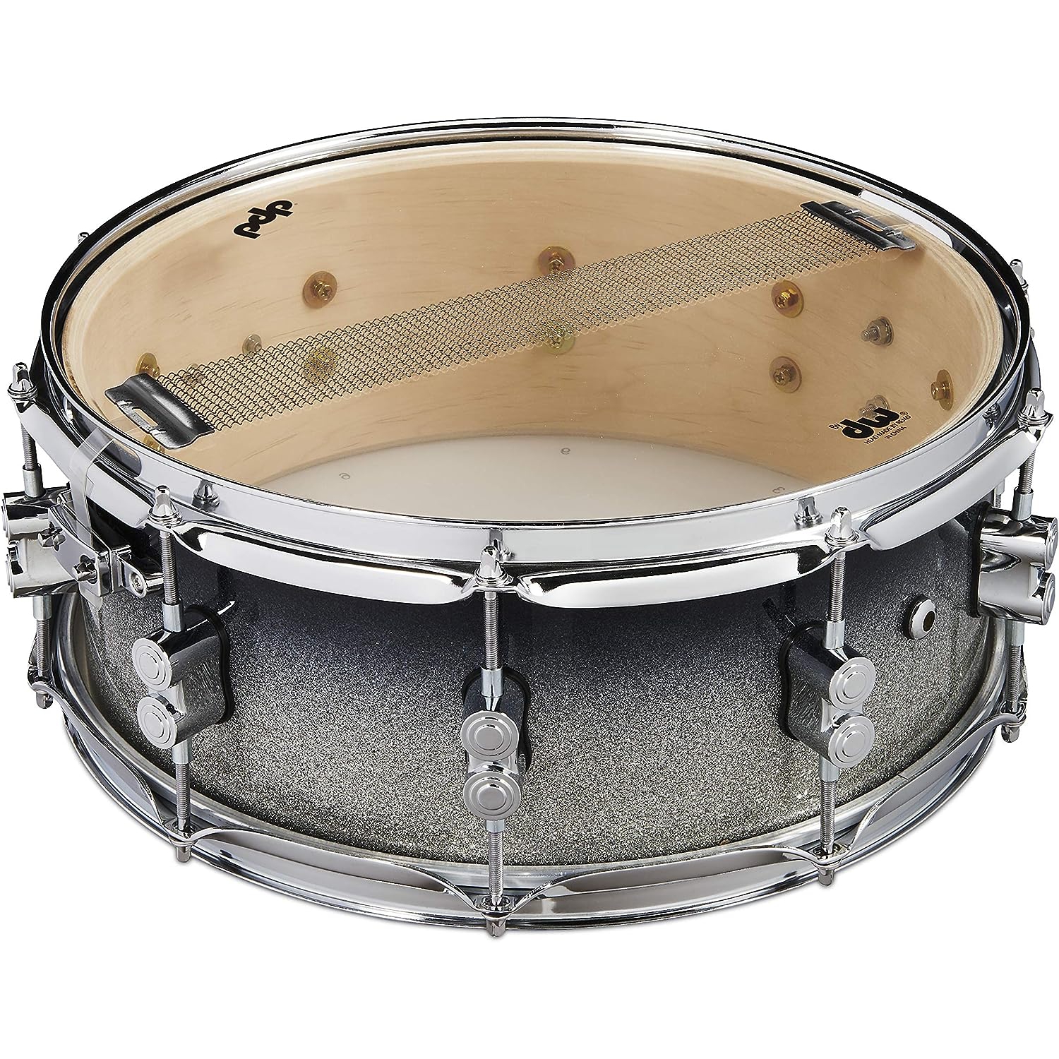 PDP Drums 5.5" x 14" Concept Akçaağaç Trampet (Silver - Black Fade ...