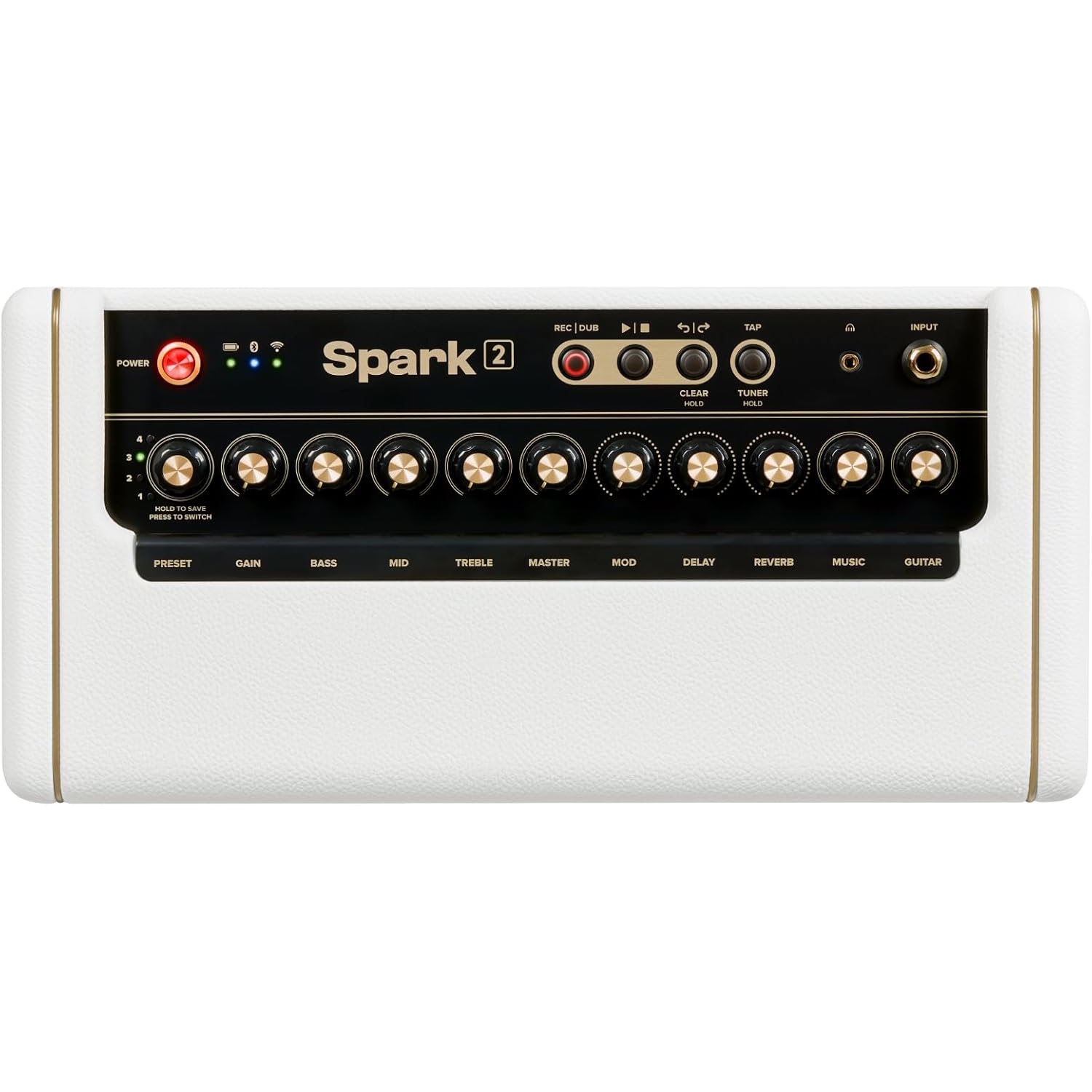 Positive Grid Spark 2 50-Watt Akıllı Gitar Amfisi (Pearl) | doremusic