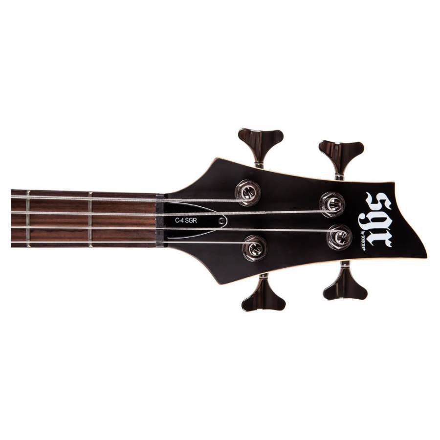 Schecter C-4 SGR Bas Gitar (Satin Walnut) | doremusic