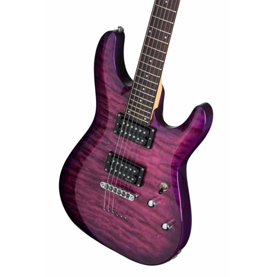 Schecter C-6 Plus Elektro Gitar (Electric Magenta) | doremusic