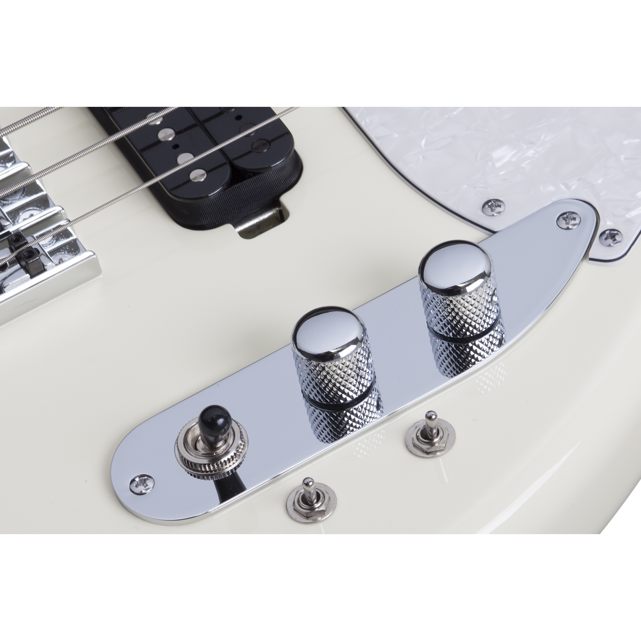 Schecter CV-4 Bass Gitar (Ivory) | doremusic