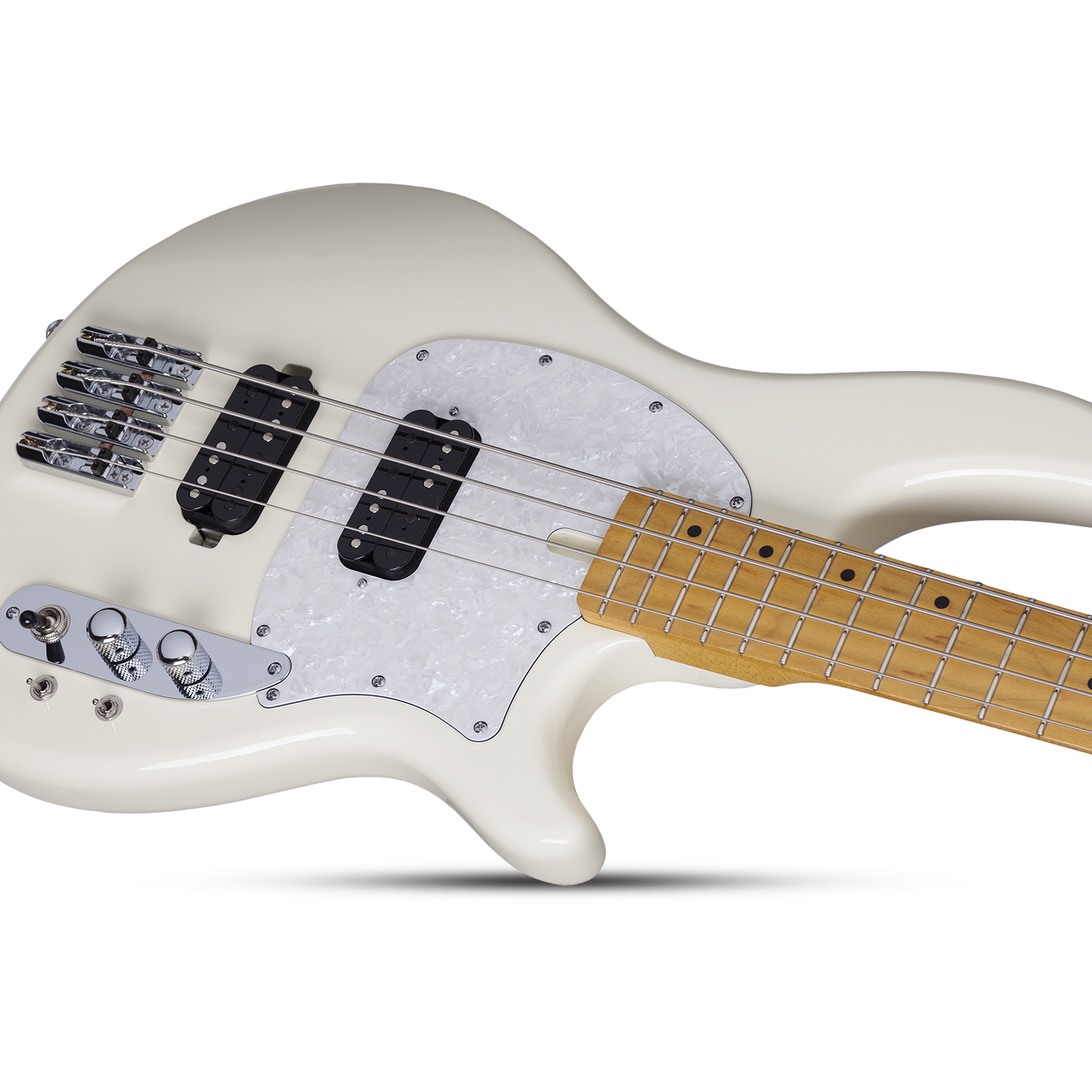 Schecter CV-4 Bass Gitar (Ivory) | doremusic