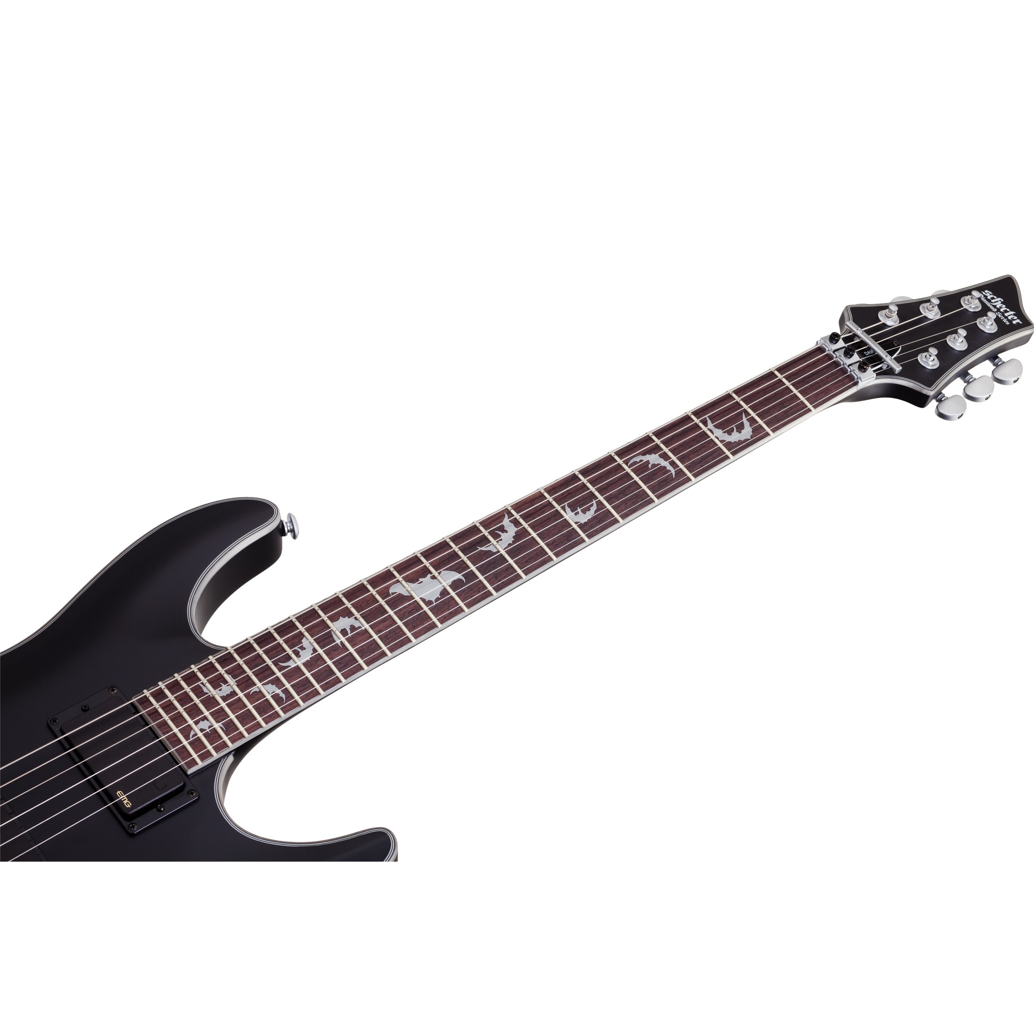 Schecter Damien Platinum 6 FR Elektro Gitar (Mat Siyah) | doremusic