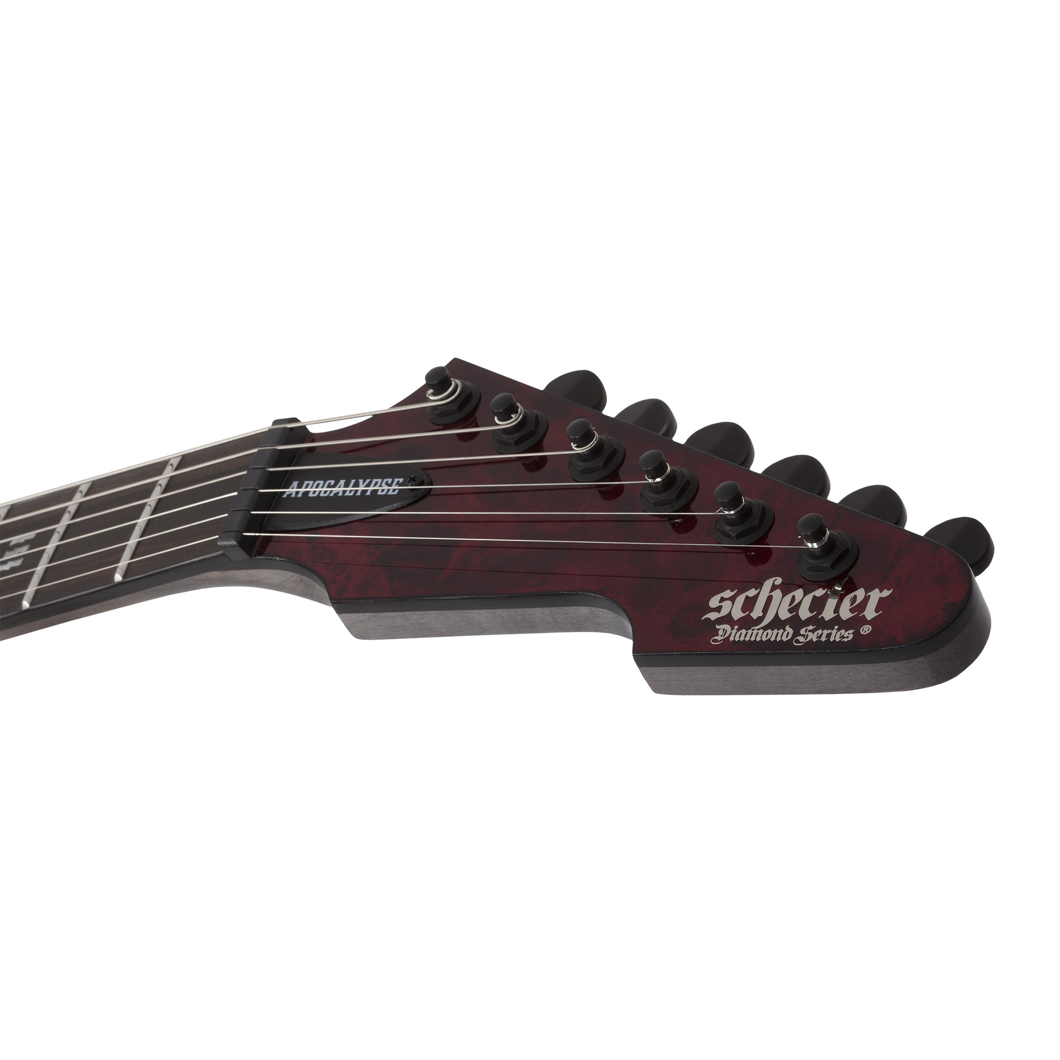 Schecter E-1 Apocalypse Elektro Gitar (Red Reign) | doremusic