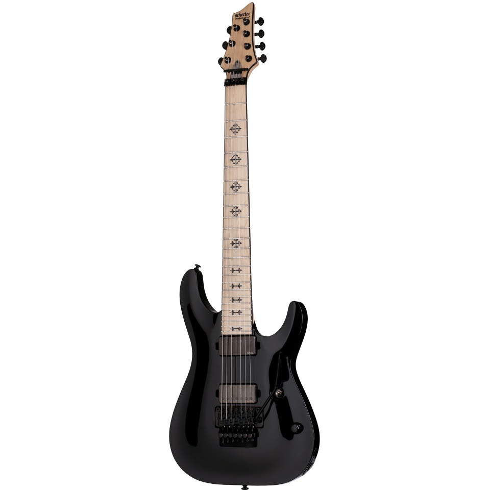 Schecter Jeff Loomis JL-7 FR Elektro Gitar (Siyah) | doremusic