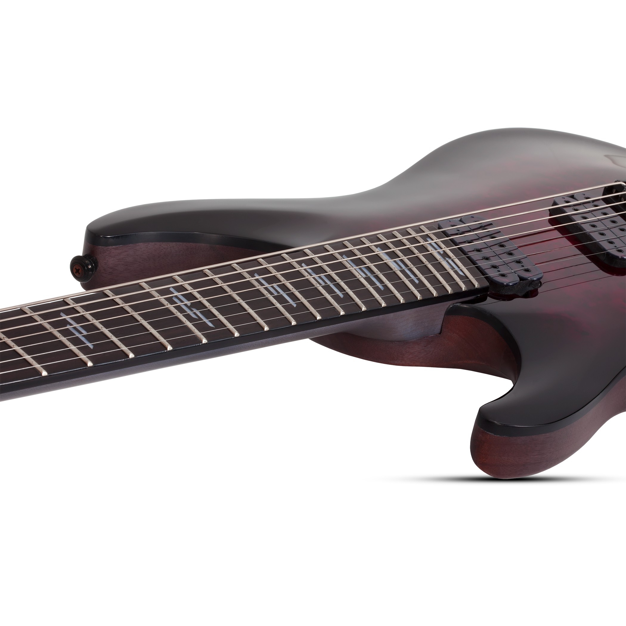 Schecter Omen Elite-7 Multiscale 7 Telli Solak Elektro Gitar (Black ...