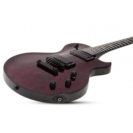 Schecter Solo-II Apocalypse Elektro Gitar (Red Reign) | doremusic