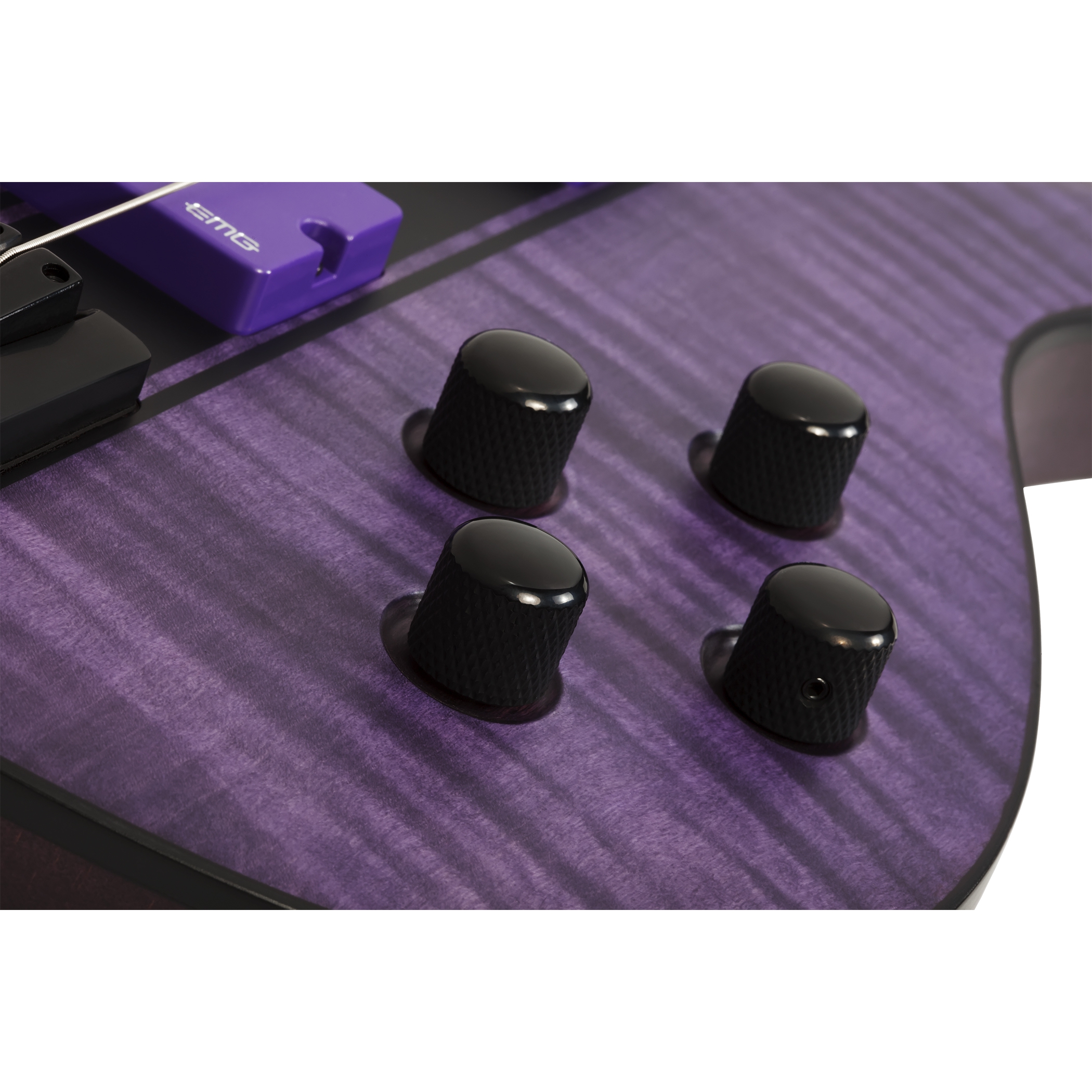 Schecter C-4 GT Bas Gitar (Satin Trans Purple) | doremusic