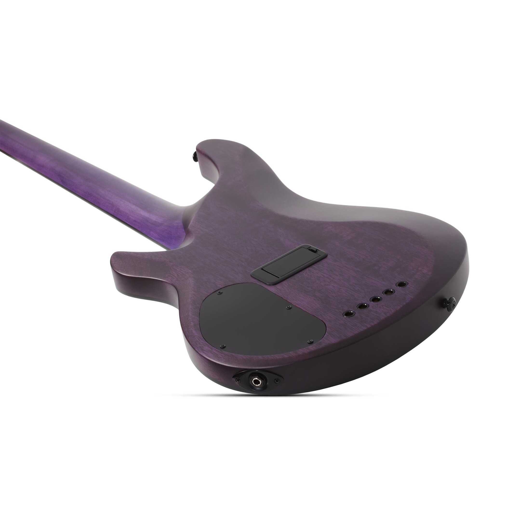 Schecter C-5 GT 5 Telli Bas Gitar (Satin Trans Purple) | doremusic