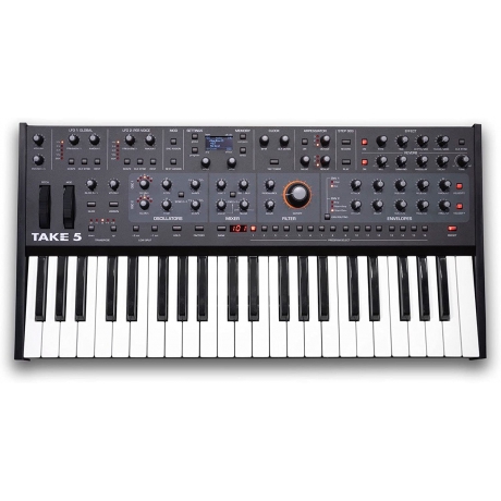 Sequential Take 5 Compact Polyphonic Analog Synthesizer | doremusic