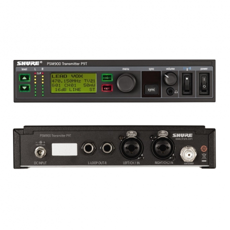 Shure P9RA & P9TE Bodypack Receiver & Transmitter Paketi | doremusic