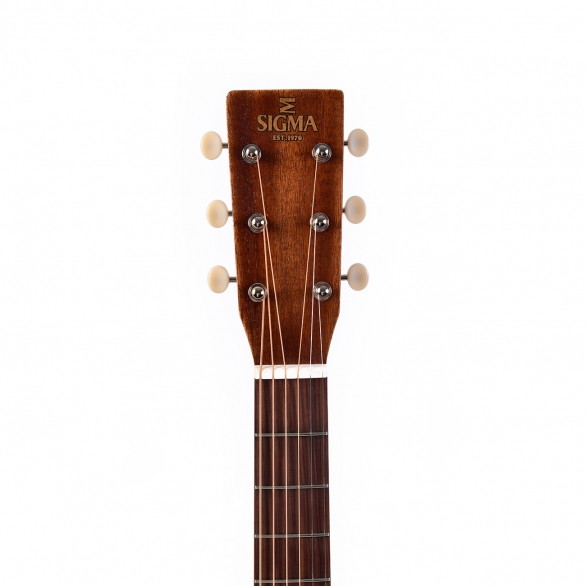 Sigma DM-15E-AGED Elektro Akustik Gitar (Distressed Satin) | doremusic
