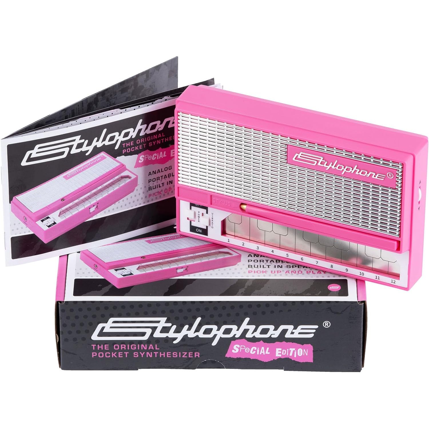 Stylophone S1 The Original Pocket Synthesizer (Pink) | doremusic