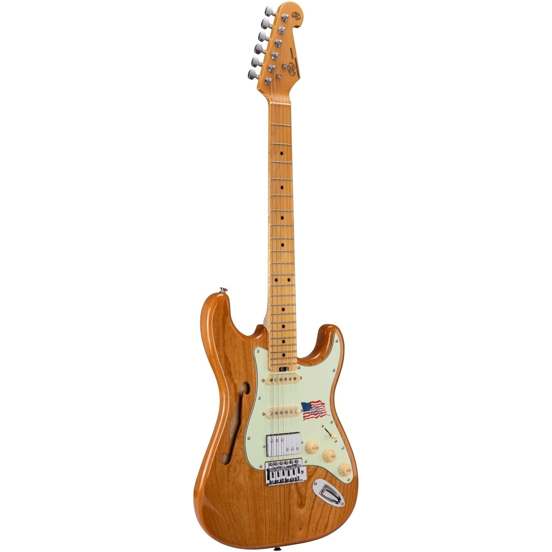 SX SEA1PH Elektro Gitar (Vintage Natural) | doremusic
