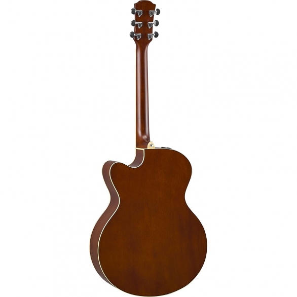 Yamaha CPX600 Medium Jumbo Elektro Akustik Gitar (Root Beer) | doremusic