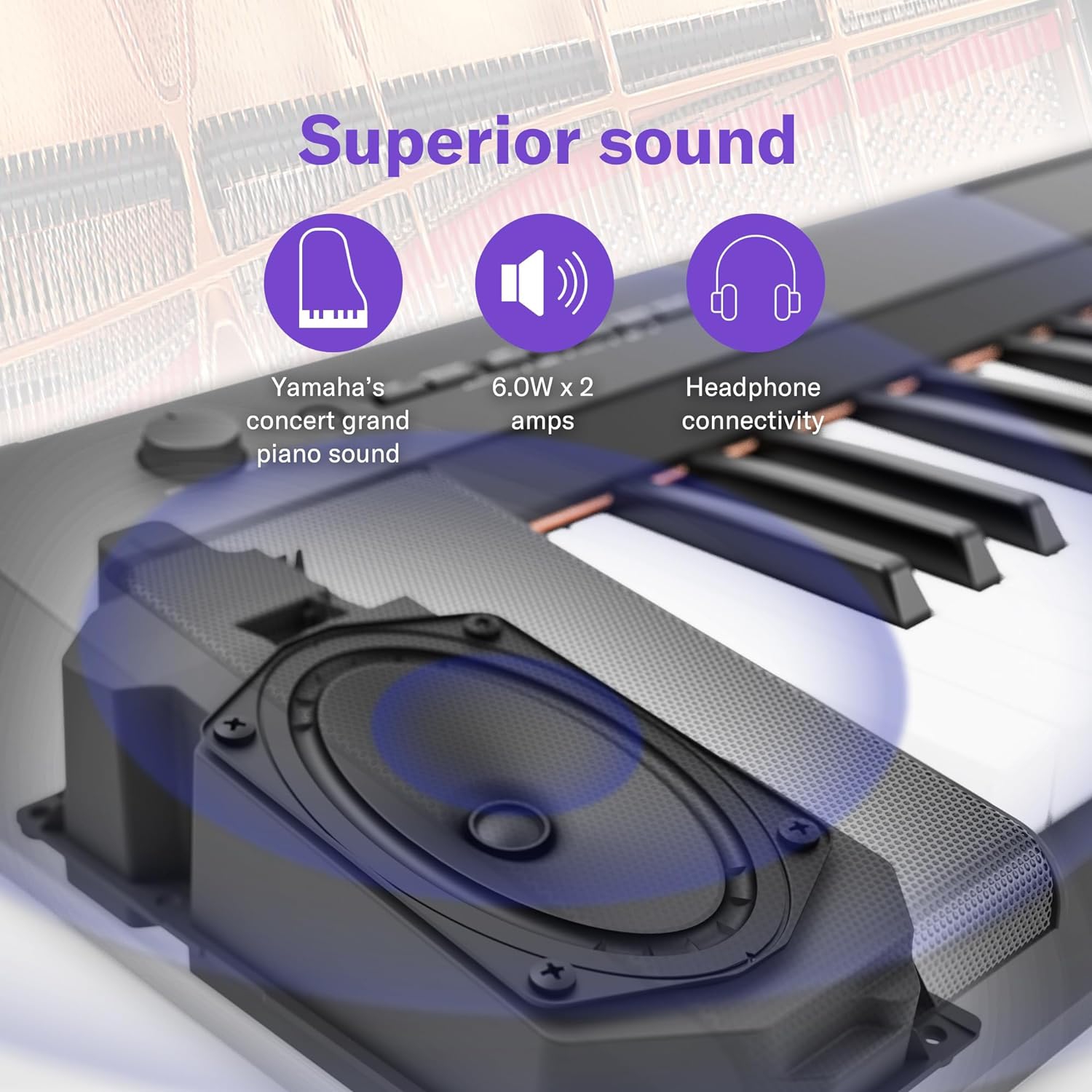 Yamaha Piaggero NP-15 61-Tuşlu Eğitim Klavyesi (Beyaz) | doremusic
