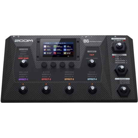 Zoom B6 Bass Multi-effects Processor | doremusic