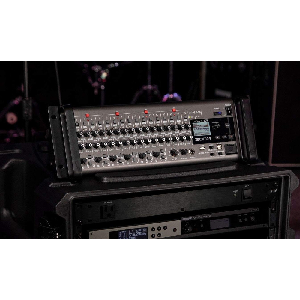 Zoom L20R Uzaktan Kontrol Dijital Mikser | doremusic